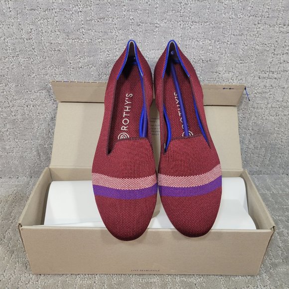 Rothy's | Shoes | Rothys The Loafer Reflective Stripe Shoes Womens Size ...